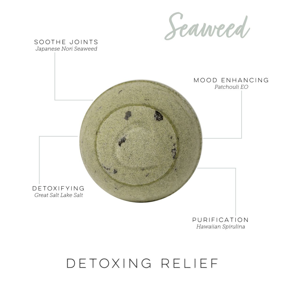 Seaweed | Therapy Bomb | Relieve Stiff Joints Botanical Bath | Cosset ...