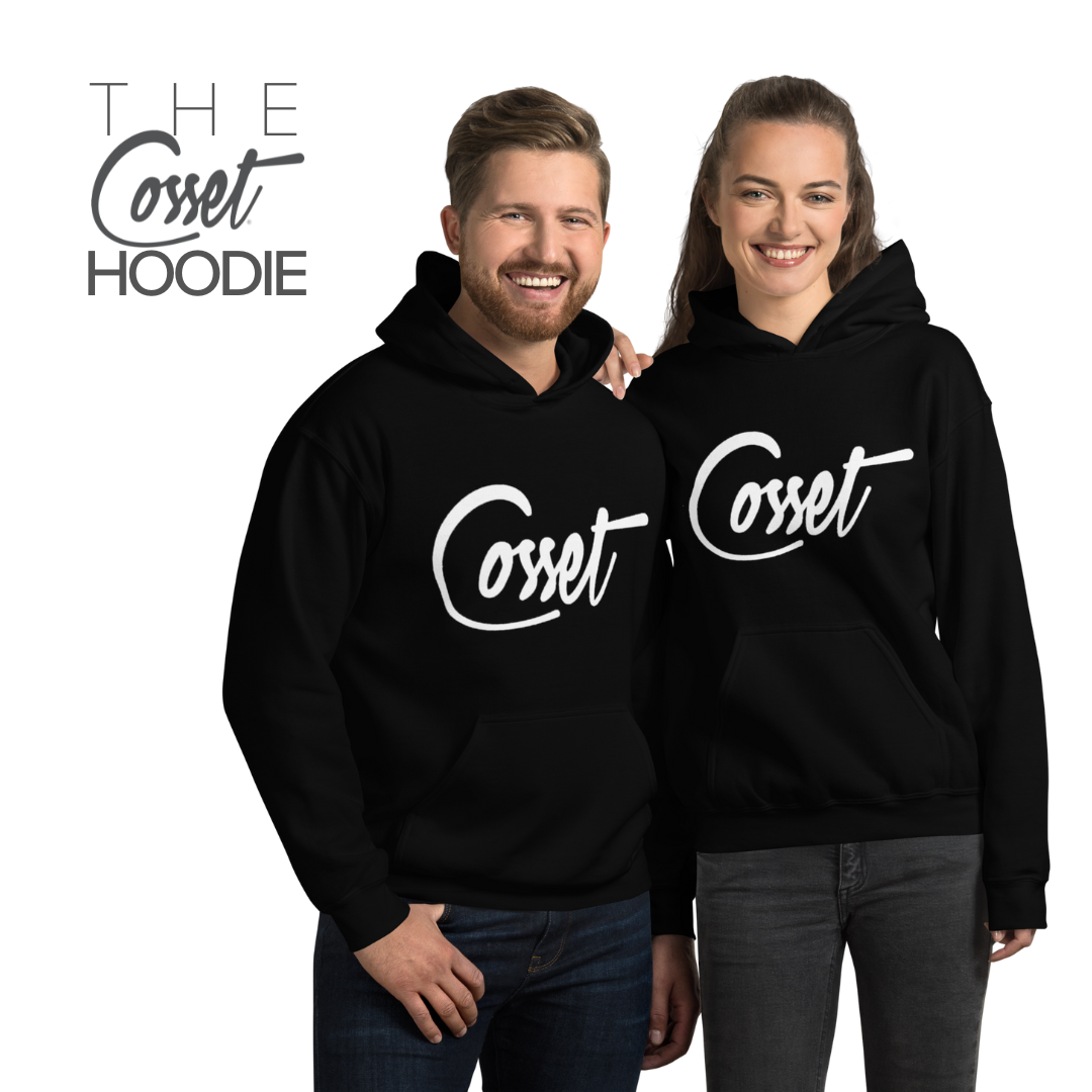 The Cosset Hoodie | Logo Hooded Sweatshirt | Merchandise | Cosset ...