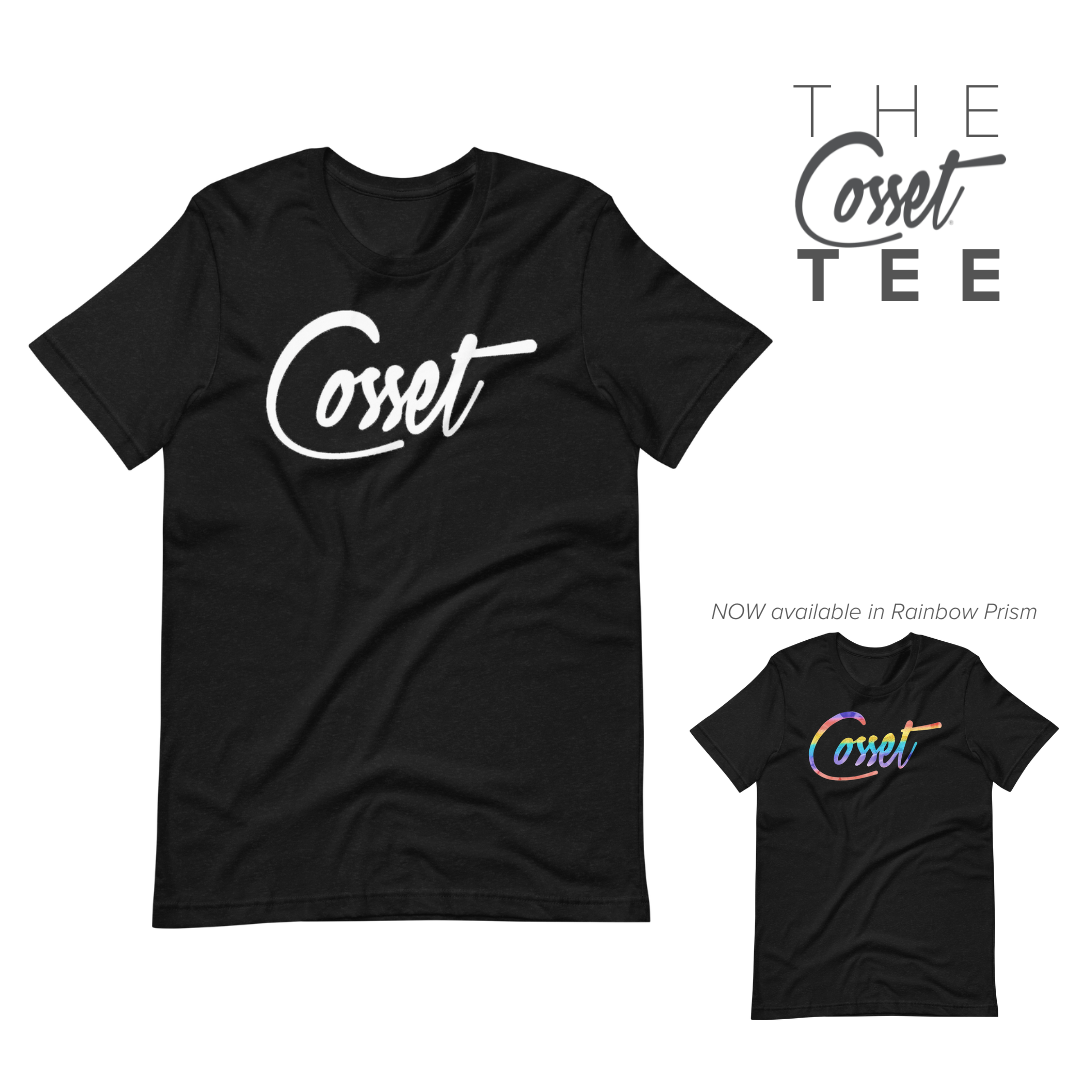 The Cosset Tee | Comfortable Logo T-Shirt | Merchandise | Cosset — Cosset, Inc.